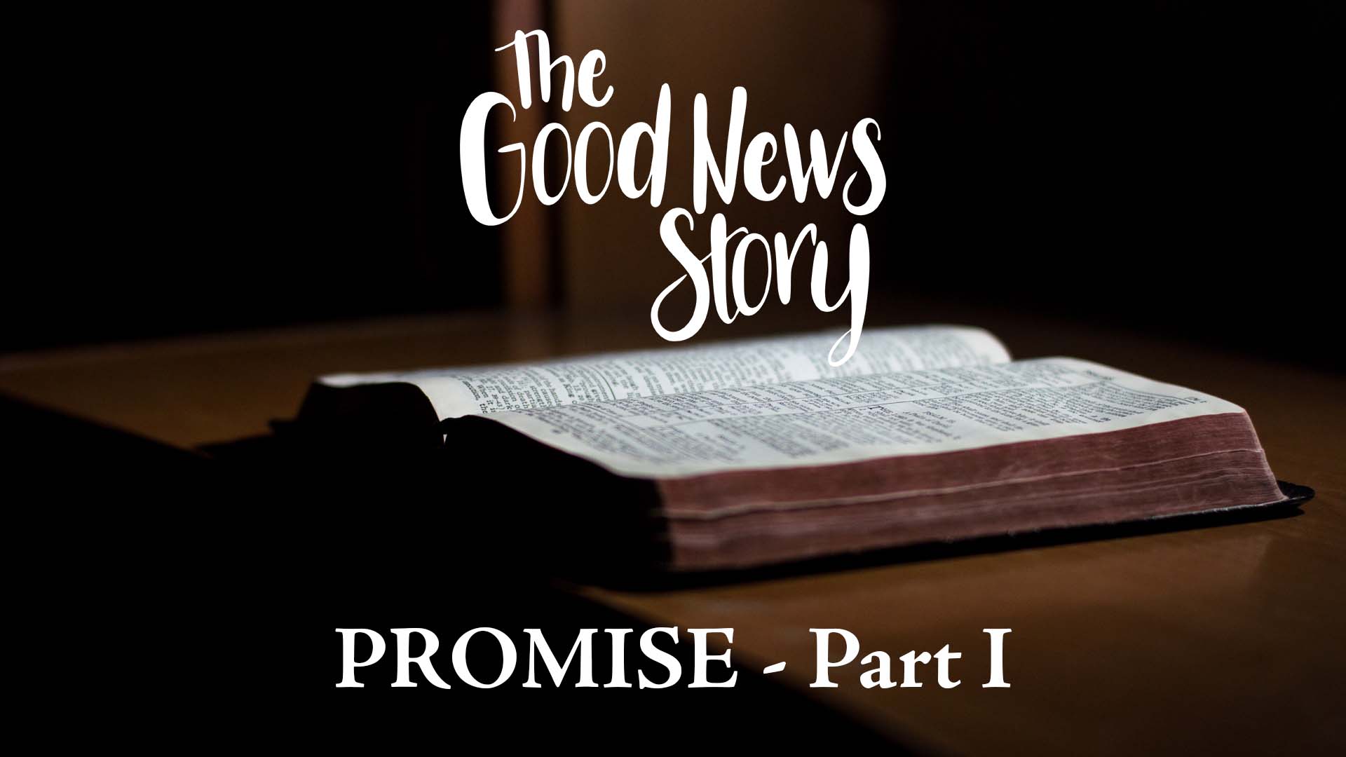 The Good News Story: Promise Part 1 (2023) - | Grace Fellowship ...